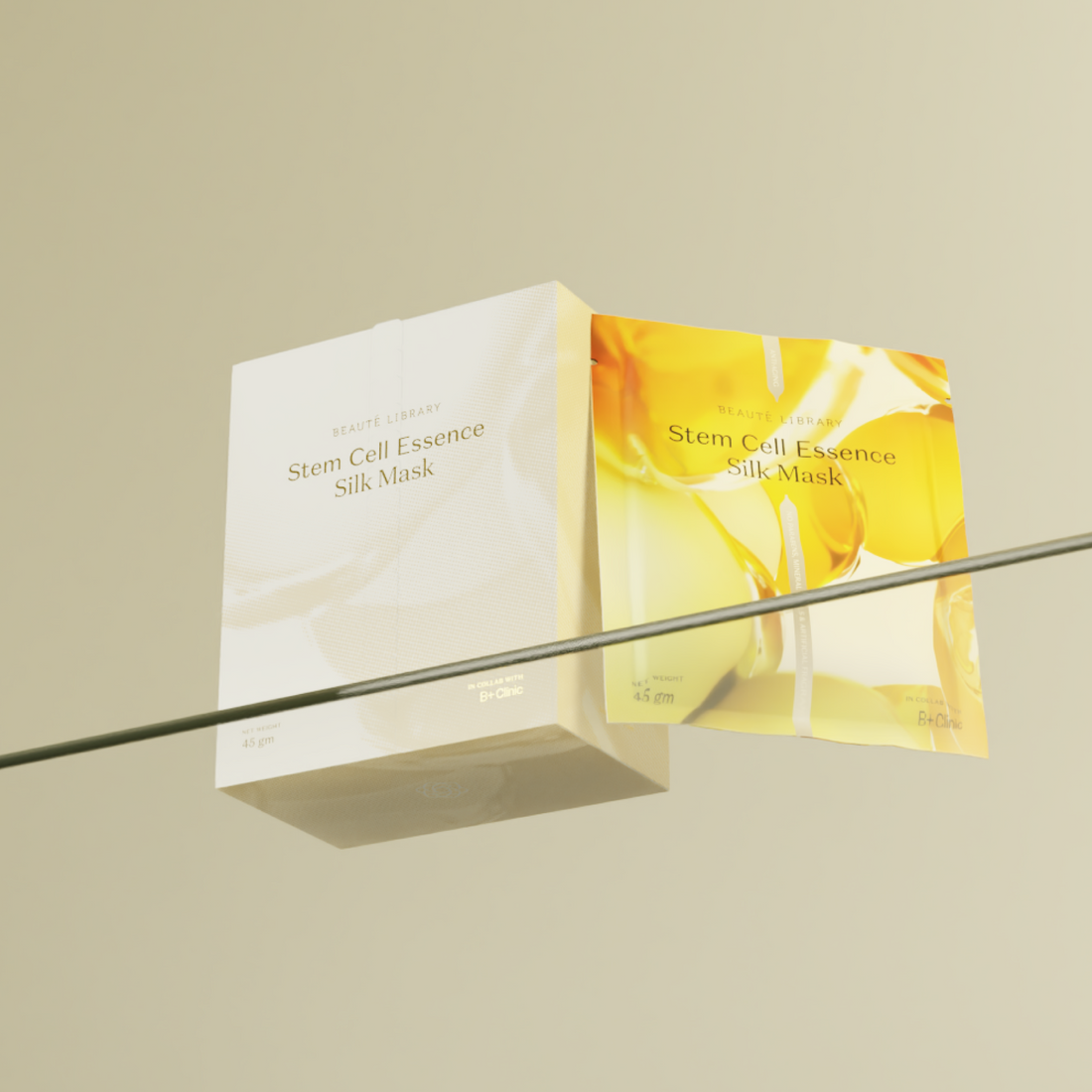 Stem Cell Essence Silk Face Mask | Beauté Library